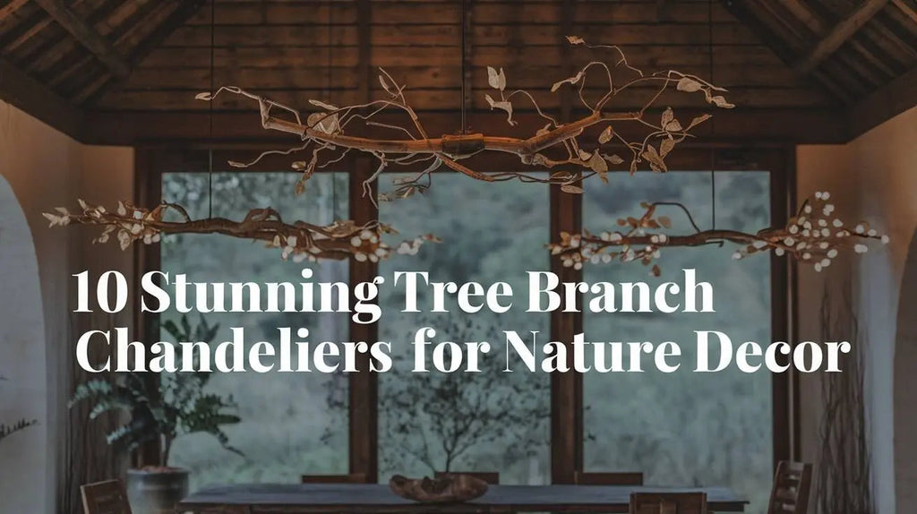 10 Stunning Tree Branch Chandeliers for Nature Decor – Seus Lighting