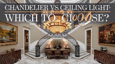 Chandelier vs Ceiling Light - Which to Choose? – Seus Lighting