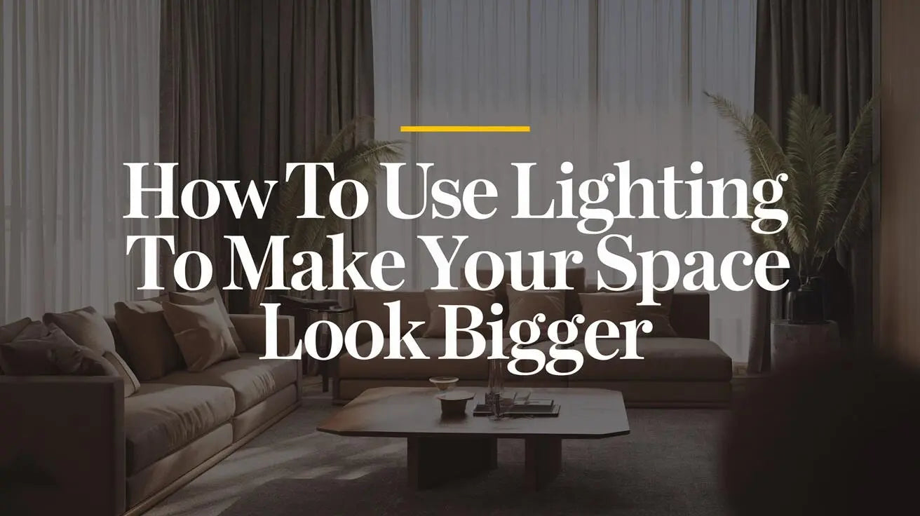 How to Use Lighting to Make Your Space Look Bigger – Seus Lighting