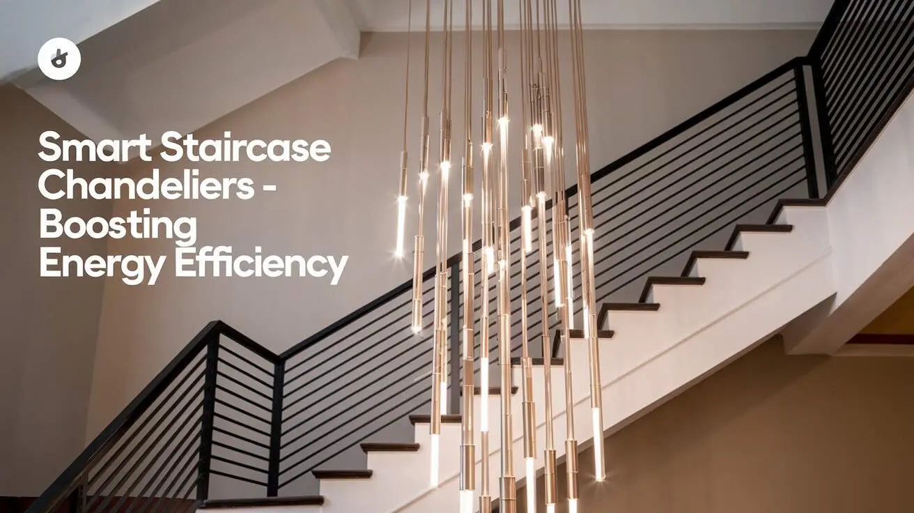 Smart Staircase Chandeliers - Boosting Energy Efficiency – Seus Lighting