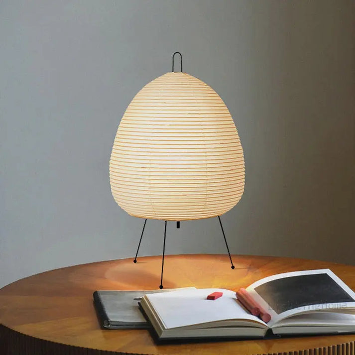 Alya Rice Paper Table Lamp – Seus Lighting