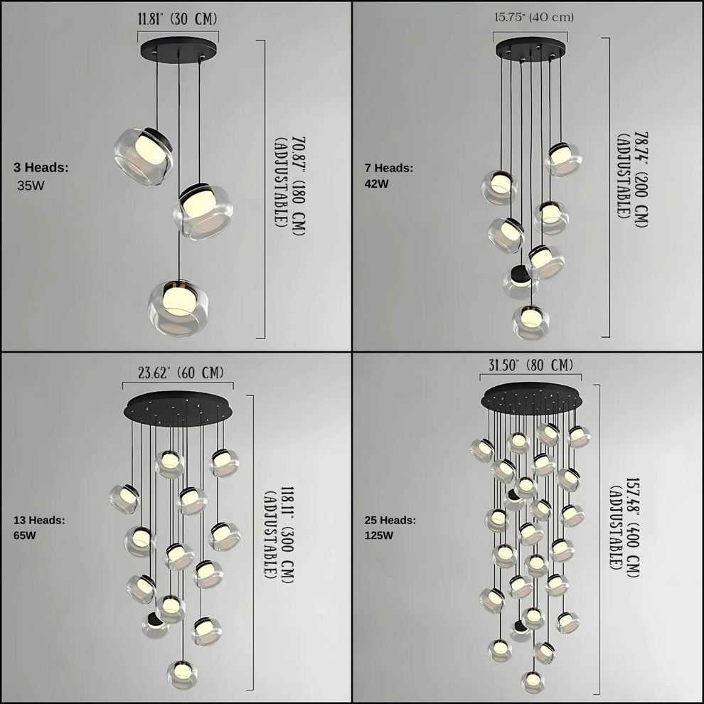 Billy Staircase Pendant Light – Seus Lighting