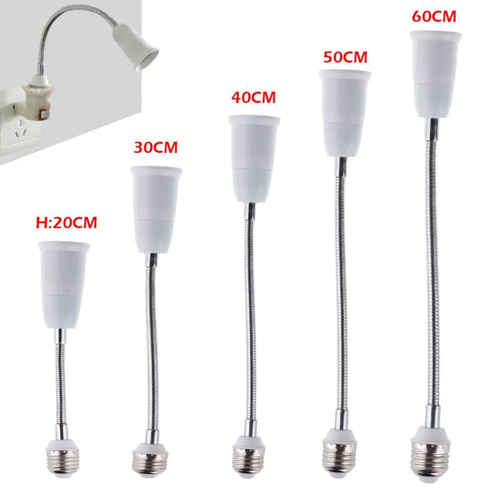 Flexible E27 Light Bulb Extender – Seus Lighting