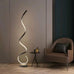 Marya LED Wavy Floor Lamp – Seus Lighting