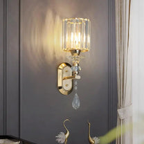 Mavis Wall Lights with Crystals – Seus Lighting