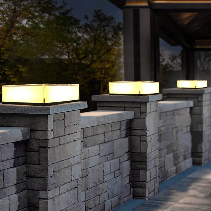 Waterproof Solar Light for Stone Wall – Seus Lighting